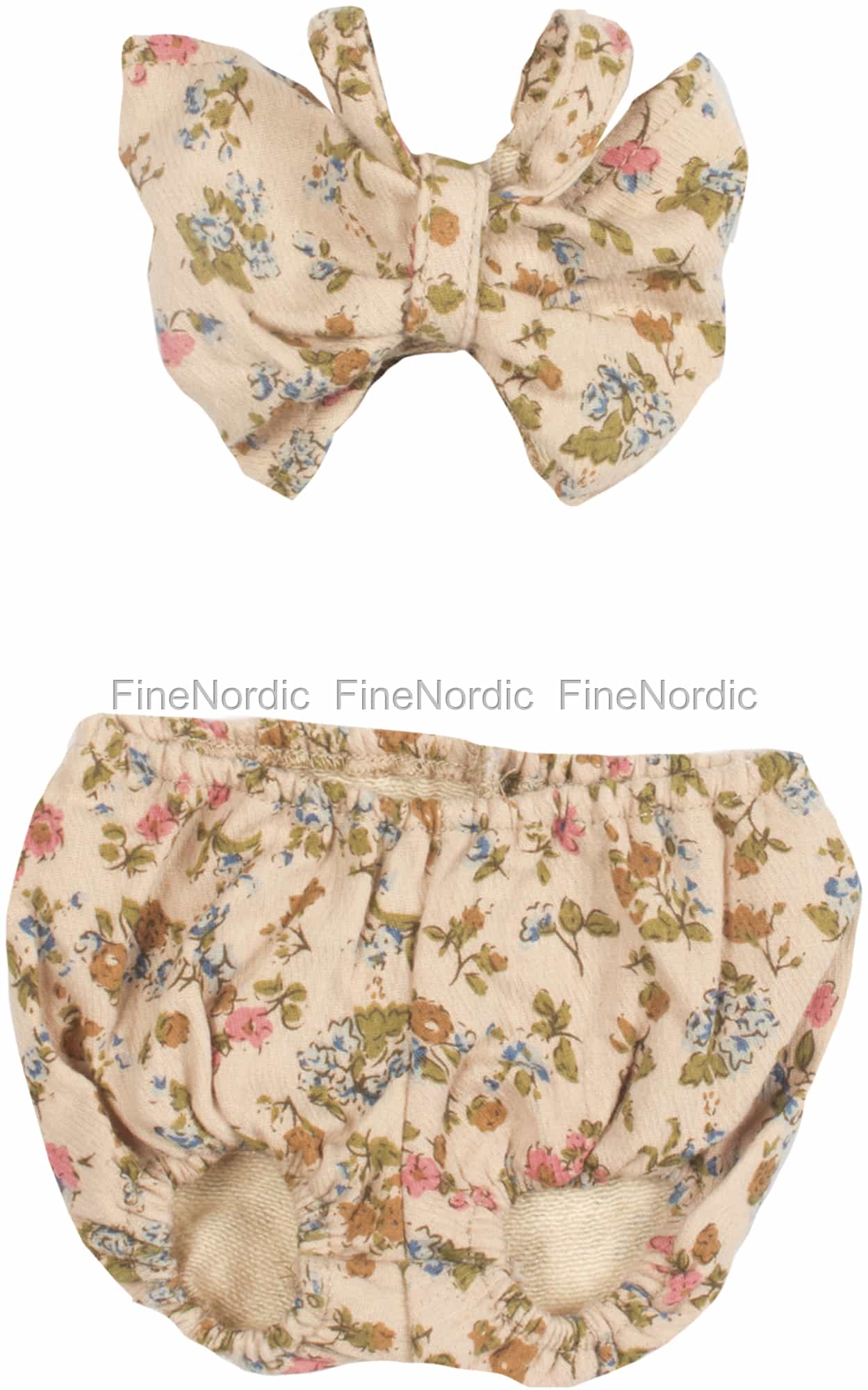 Maileg Rabbit Clothes Mega Bikini in Bag Pink with Flowers