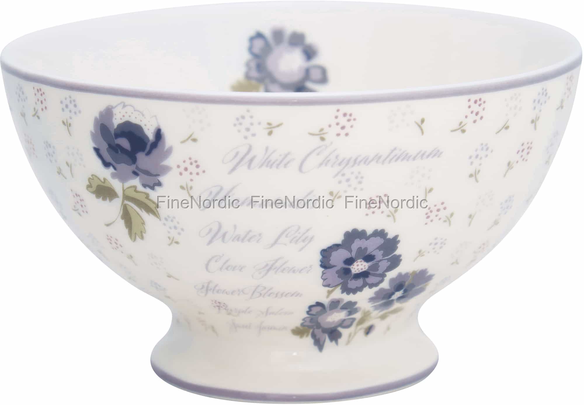 GreenGate Soup Bowl Beatrice White
