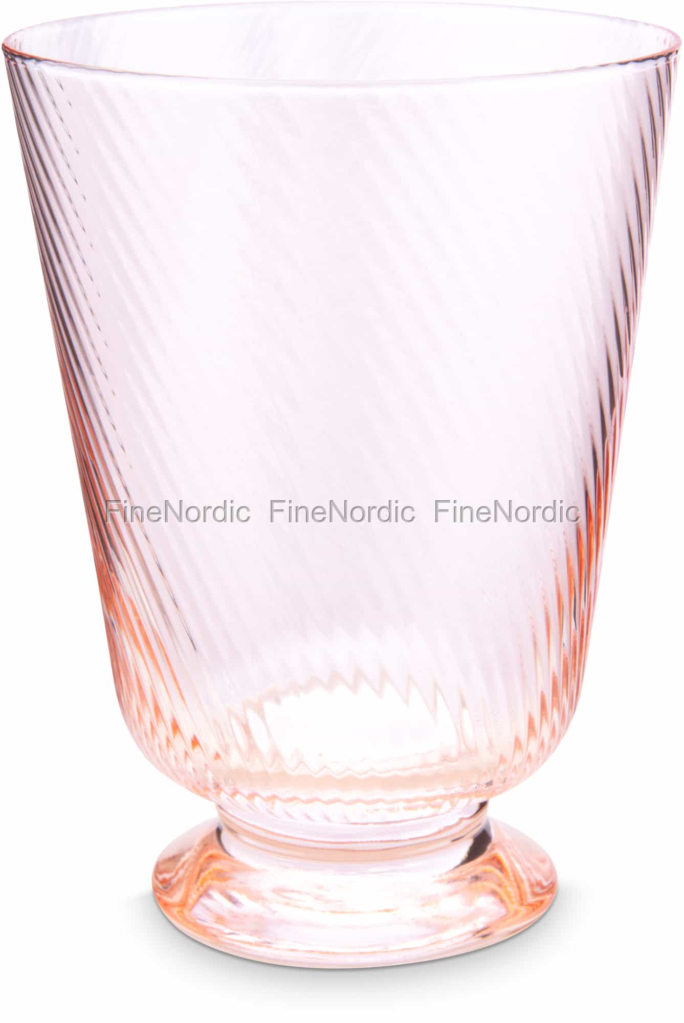 Pip Studio Water Glass Twisted Coral