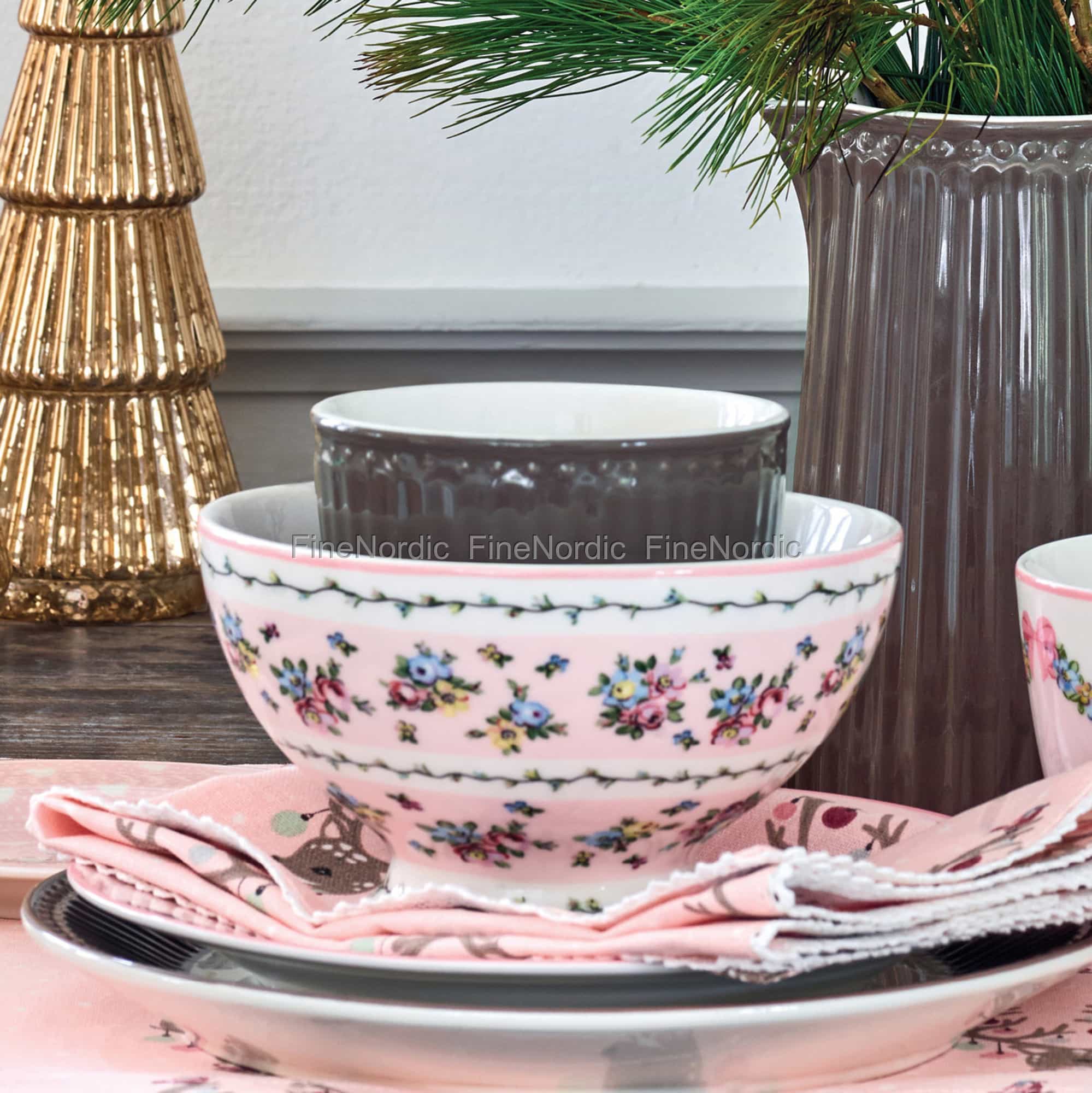 GreenGate Soup Bowl Ava White