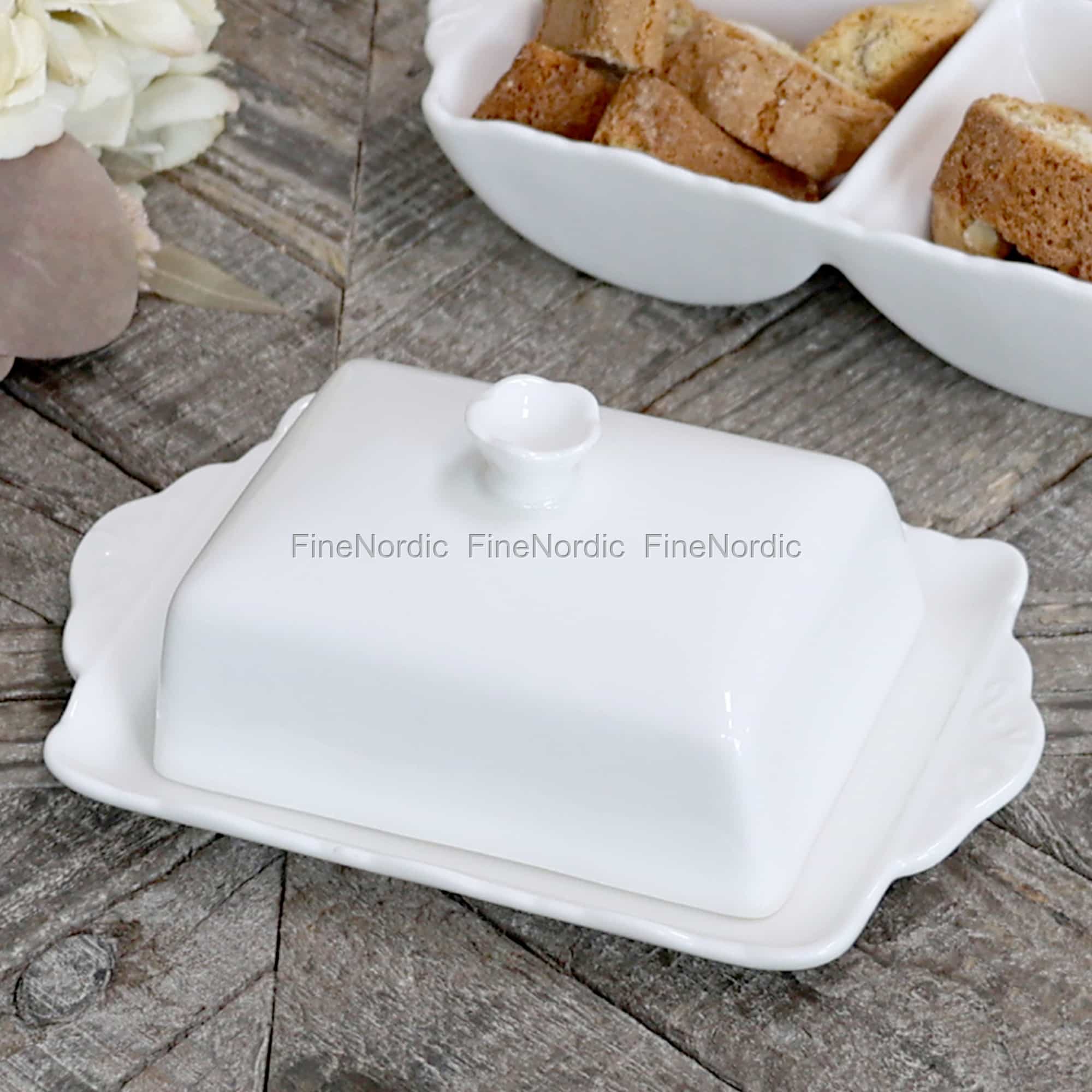 Chic Antique Butter Dish - Provence - 13 x 20 cm