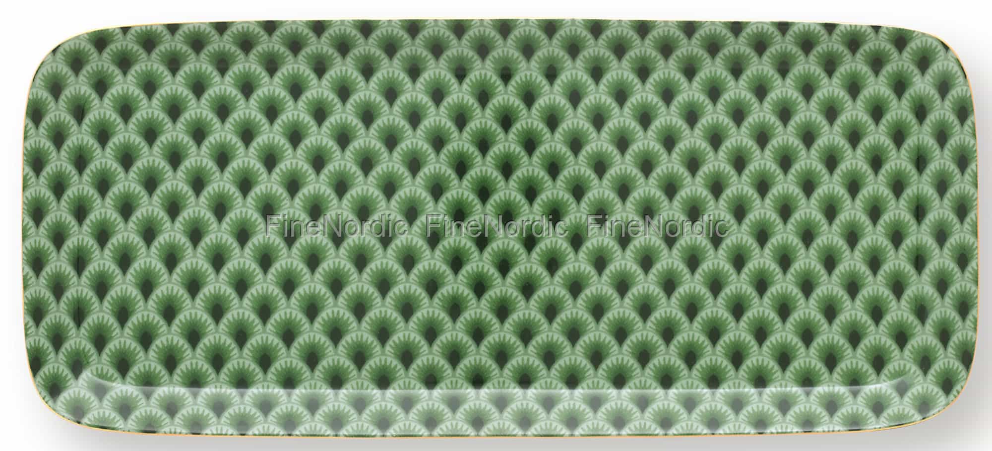 Pip Studio Tray Suki Green 27 x 12 cm