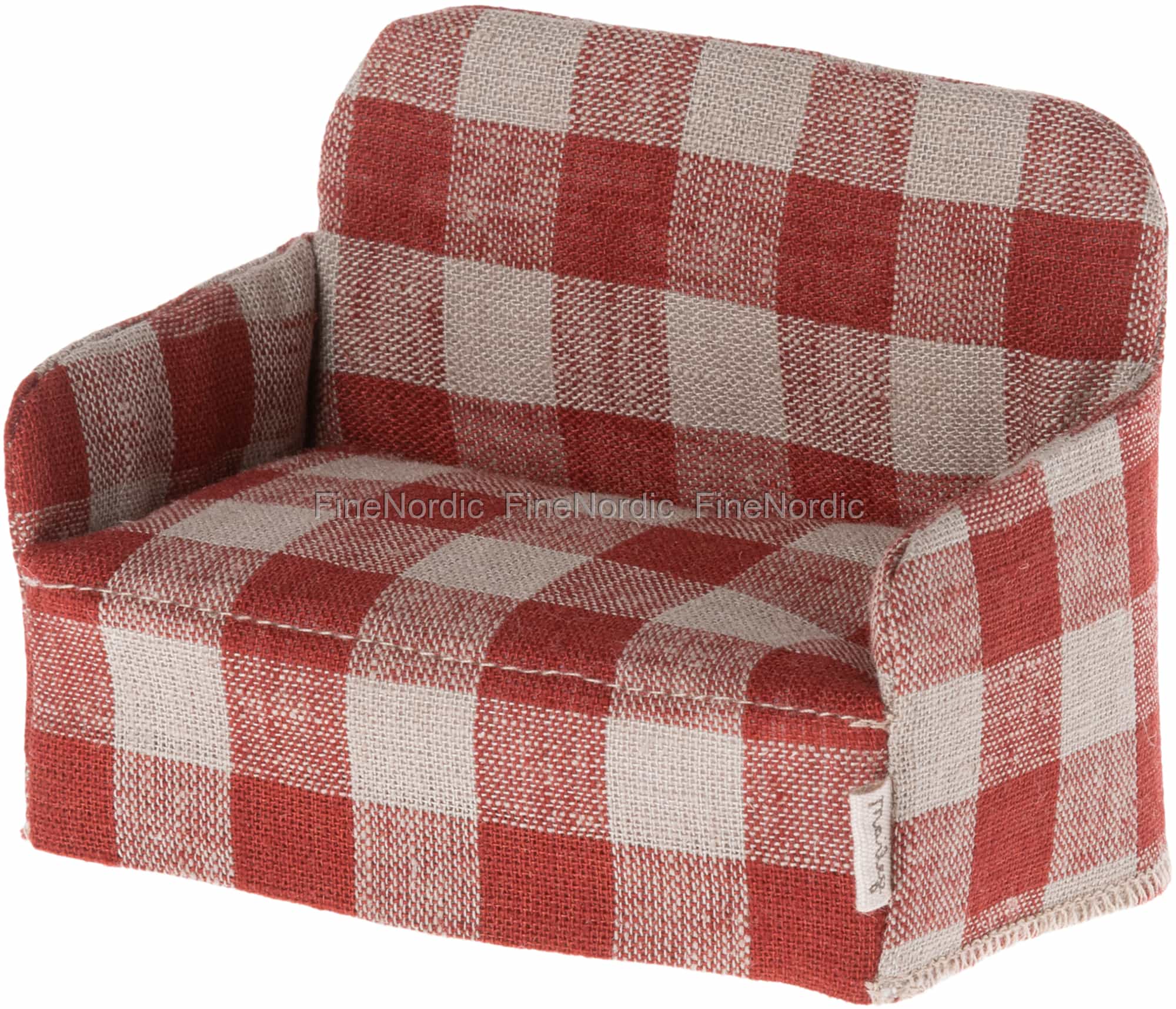 Maileg Miniature Couch for Mouse - Red