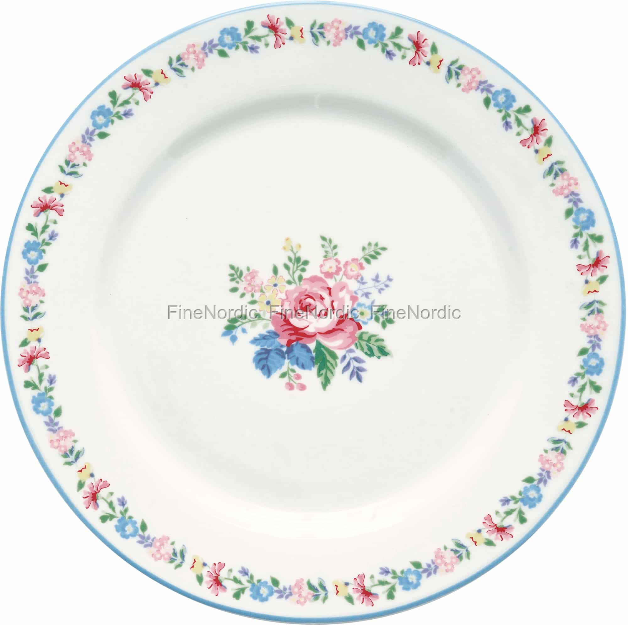 GreenGate Dinner Plate Elina White