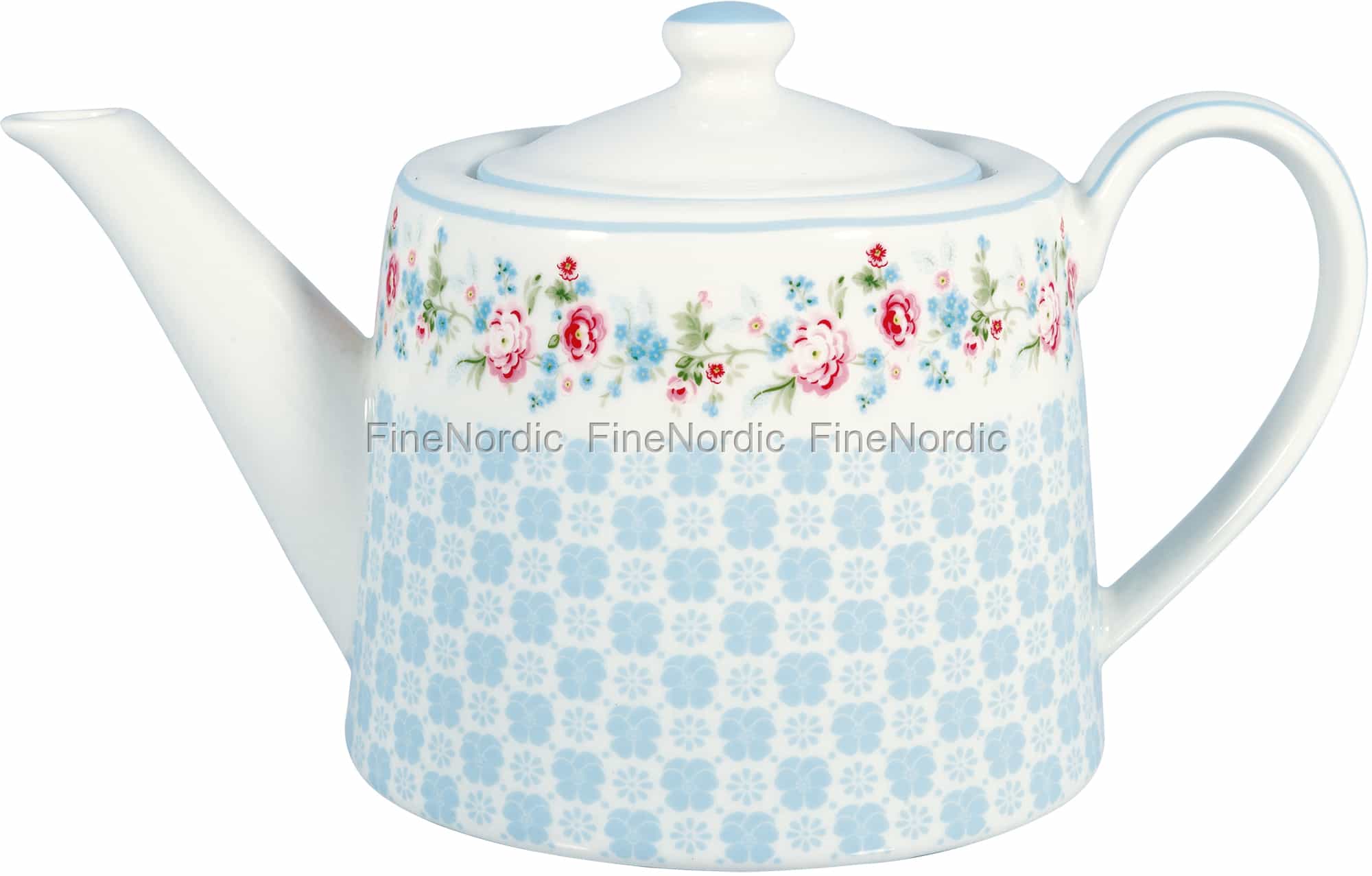 GreenGate Teapot Edie Pale Blue
