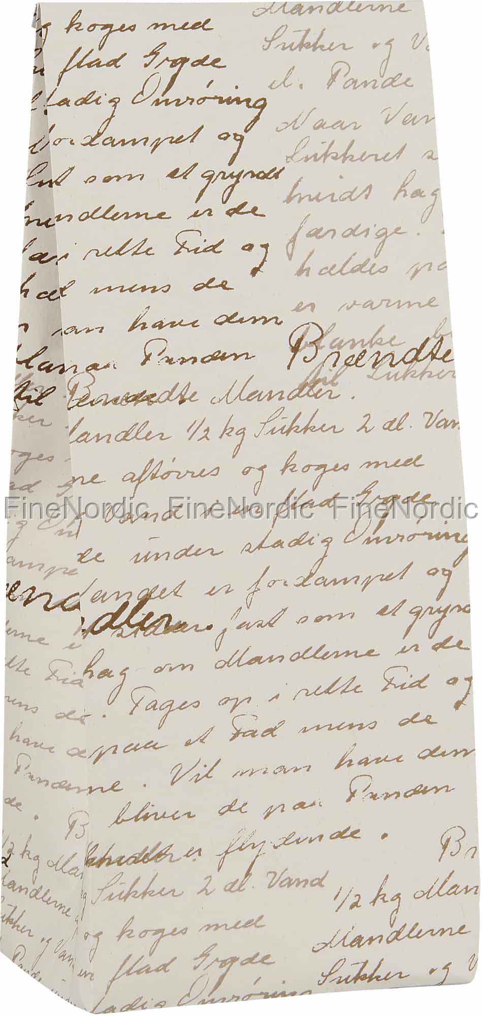 Ib Laursen Paper Bag with Writing Brændte Mandler Small