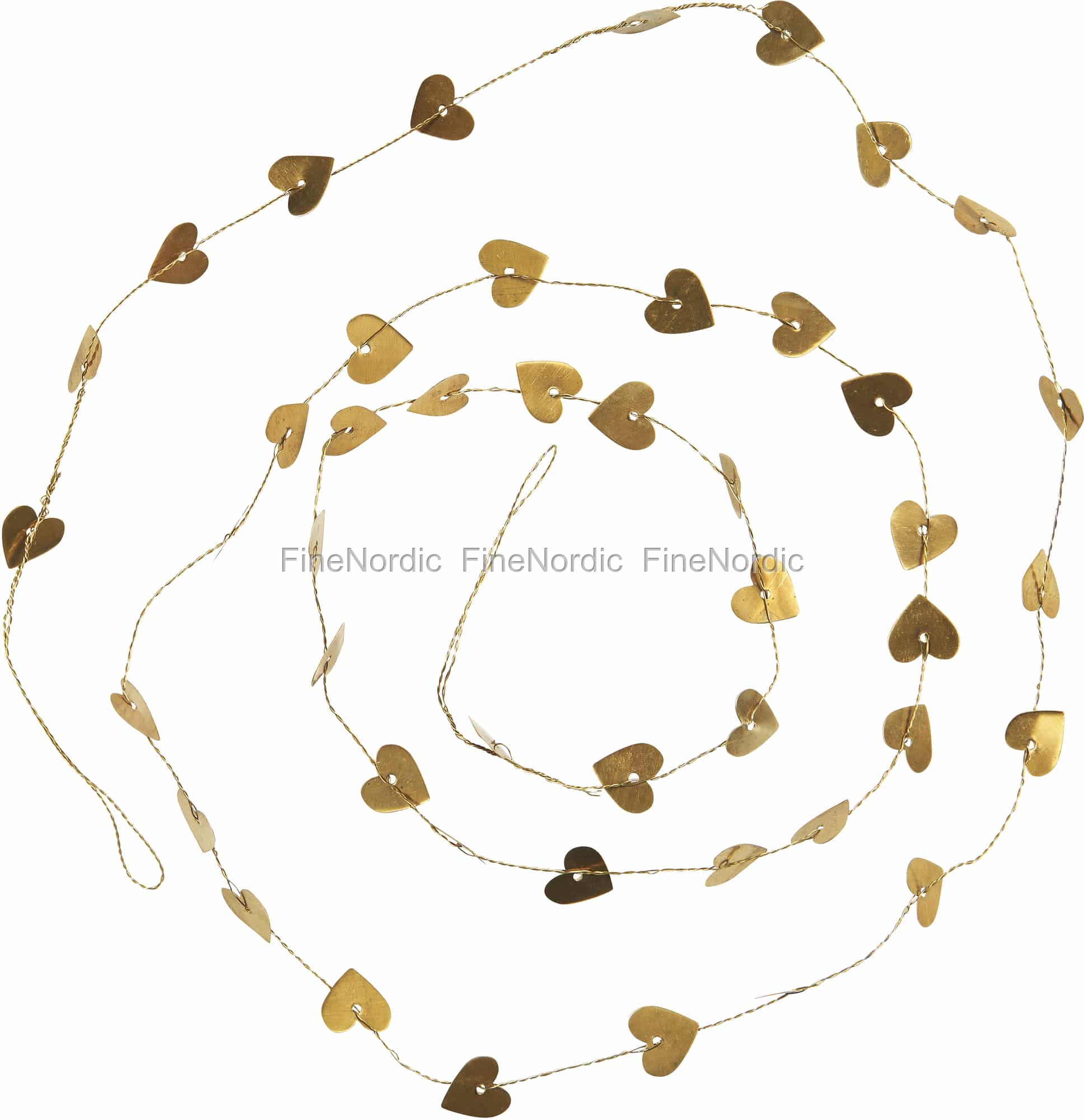 Ib Laursen String with Hearts Brass