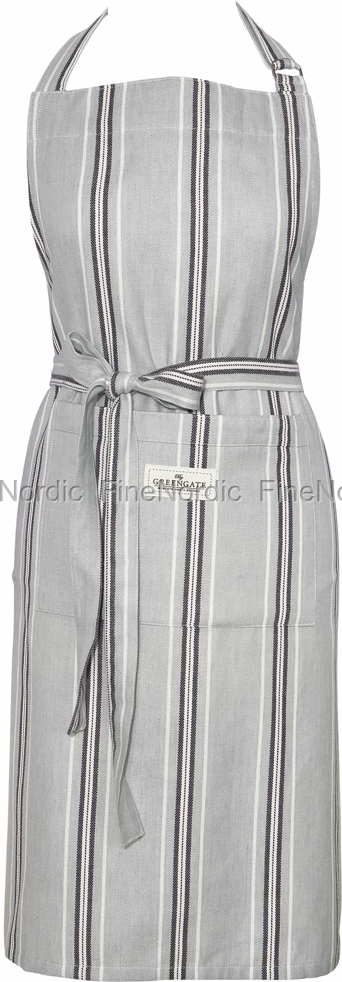 GreenGate Apron Nell Grey