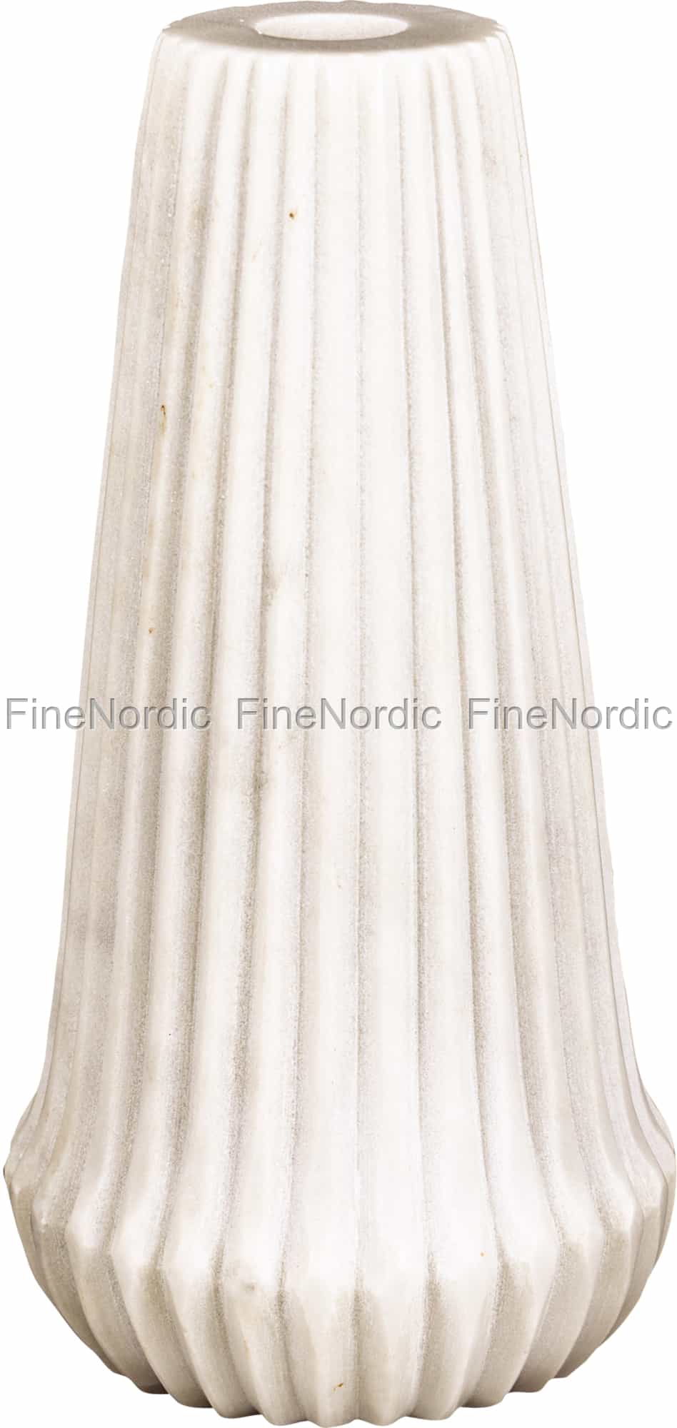 GreenGate Marble Candle Holder White Large