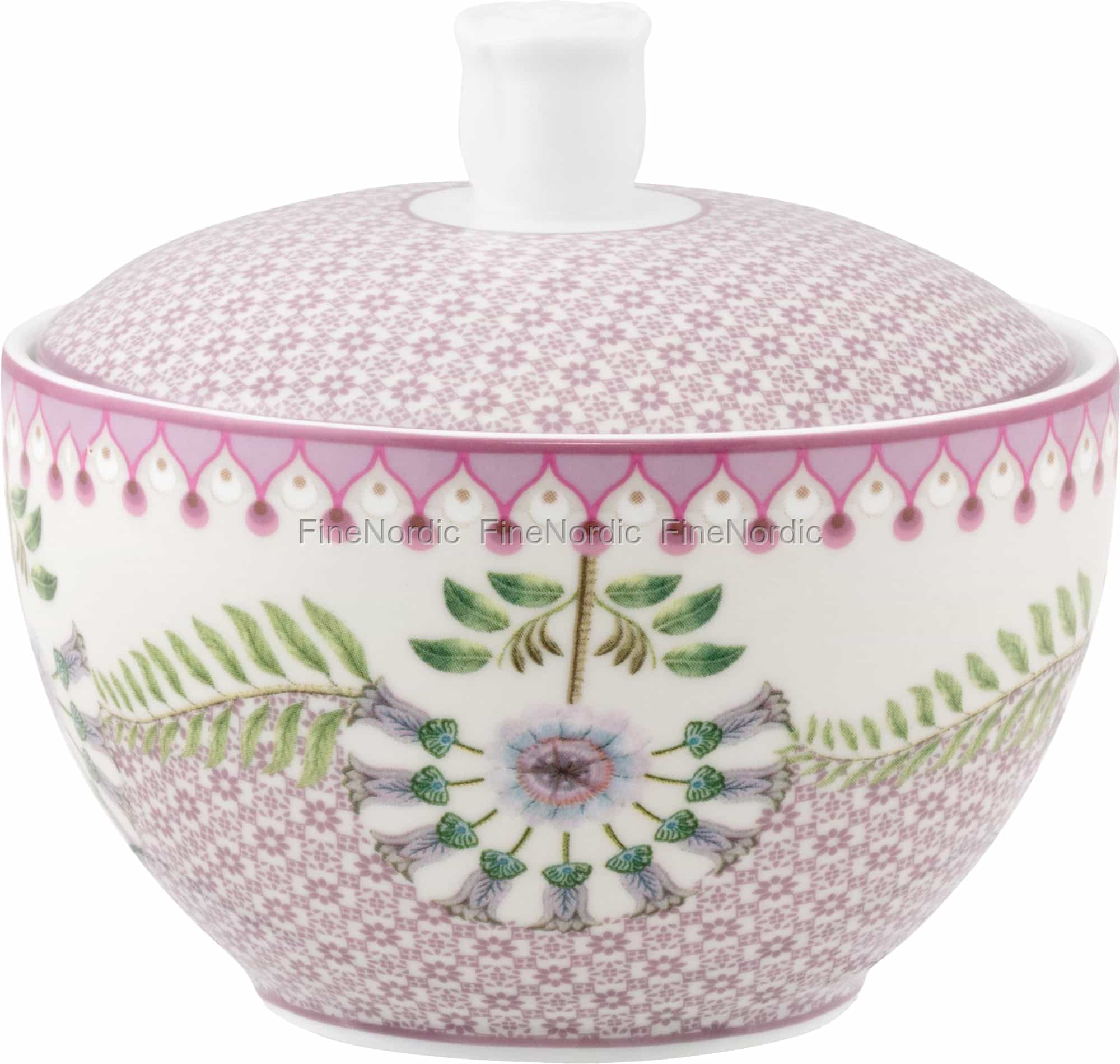 Pip Studio Sugar Bowl Lily & Lotus Tiles Lilac