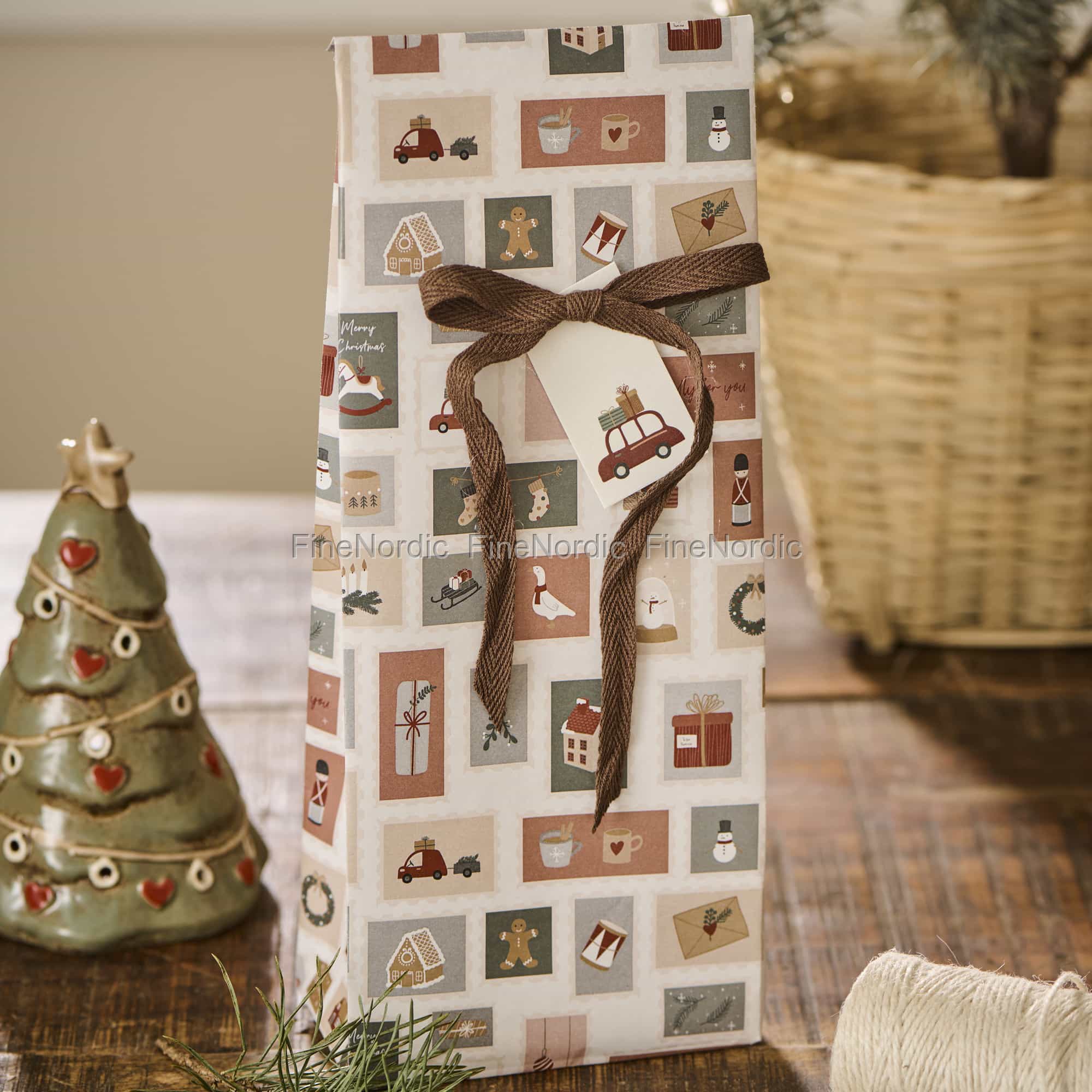 Ib Laursen Paper Bag Christmas Stamps Medium