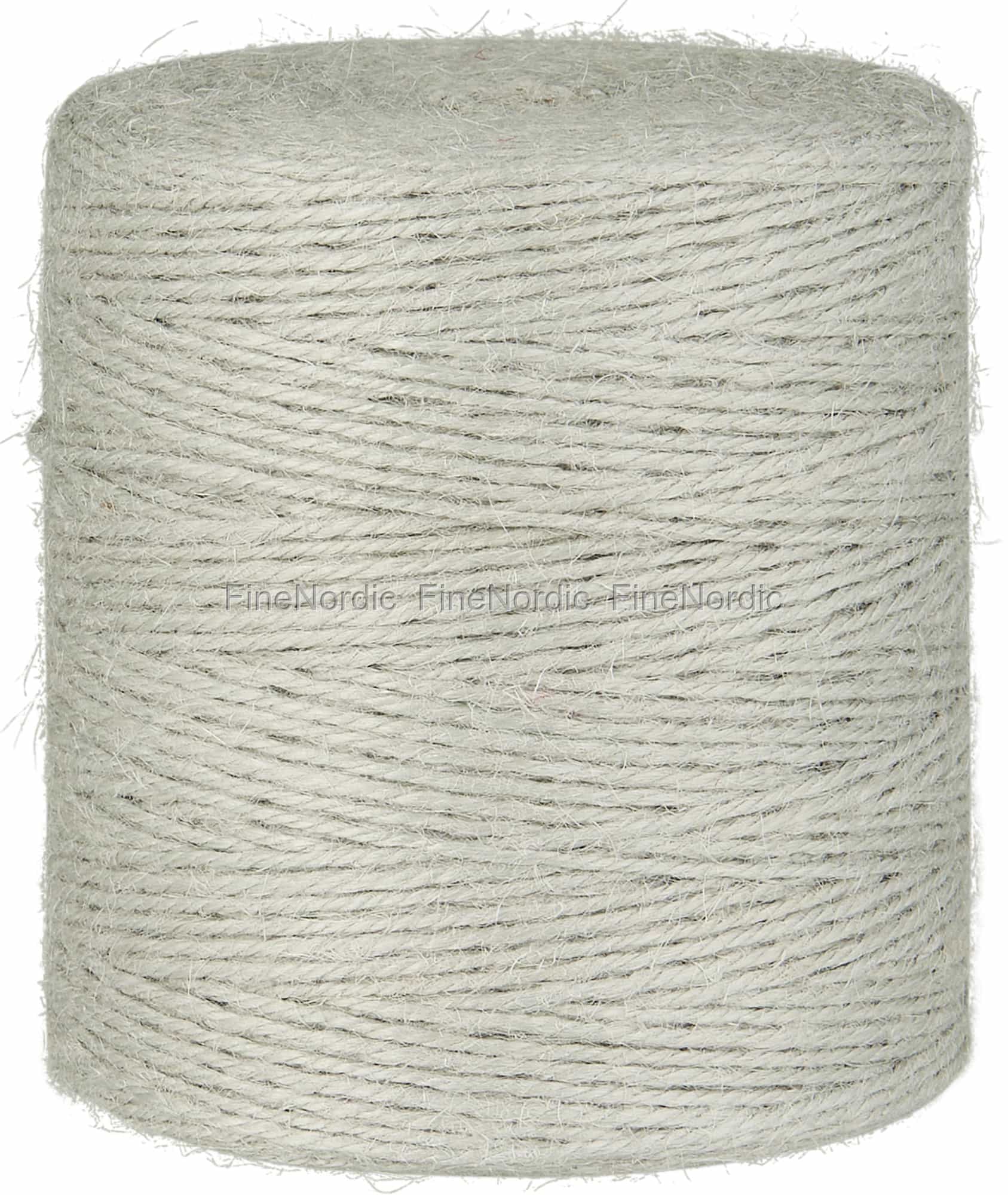 Ib Laursen Jute String Light Grey 400 m
