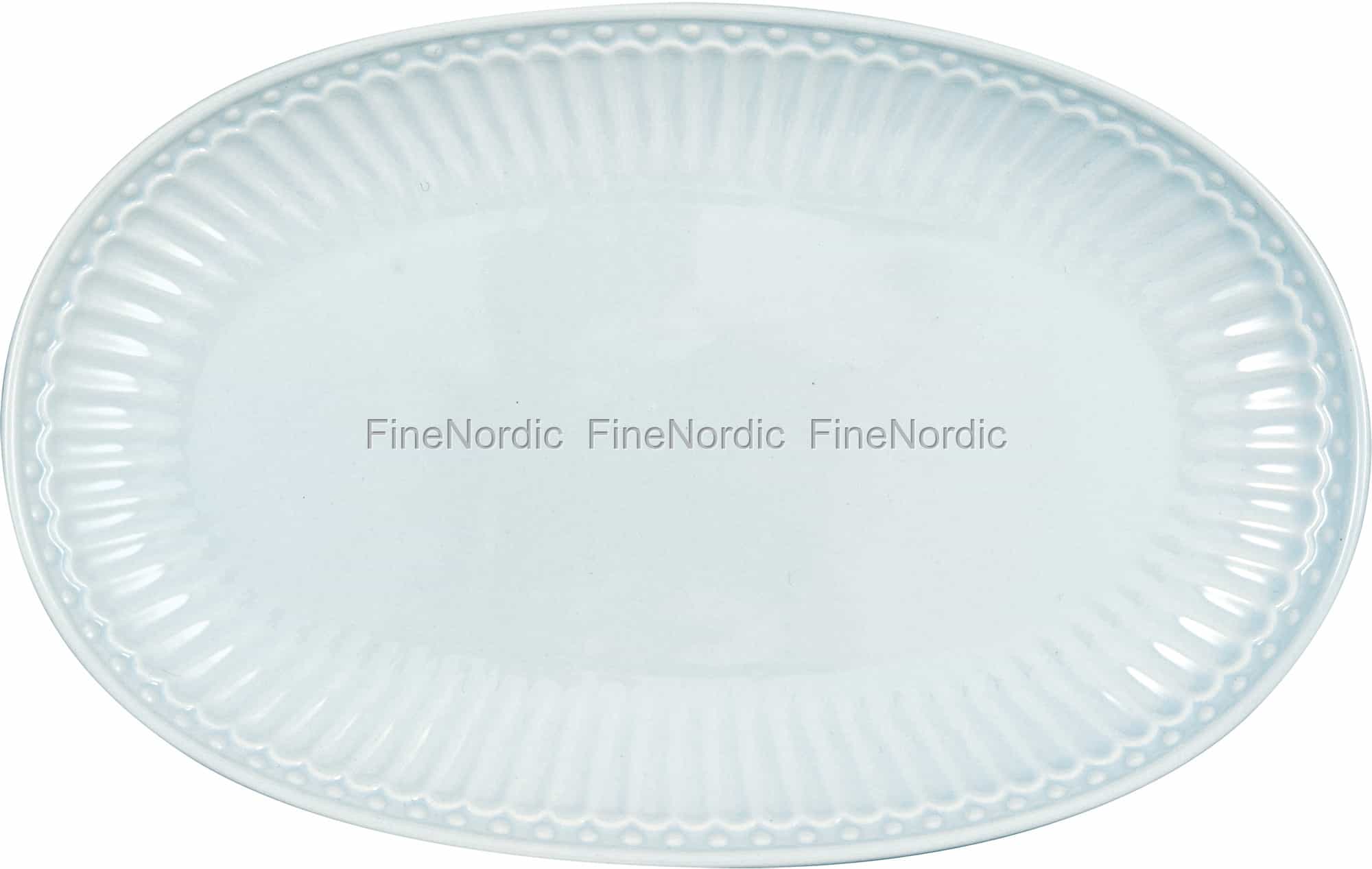 GreenGate Plate Biscuit Alice Pale Blue