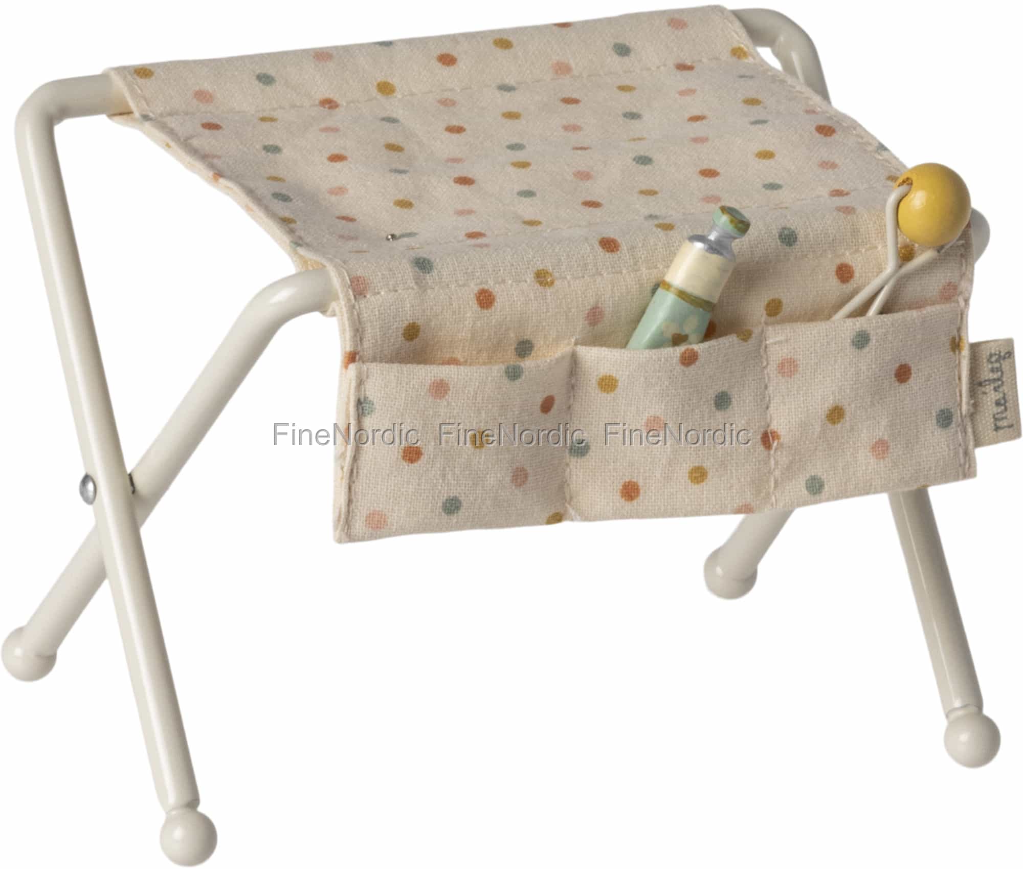 Maileg Miniature Nursery Table for Baby Mouse - Off White