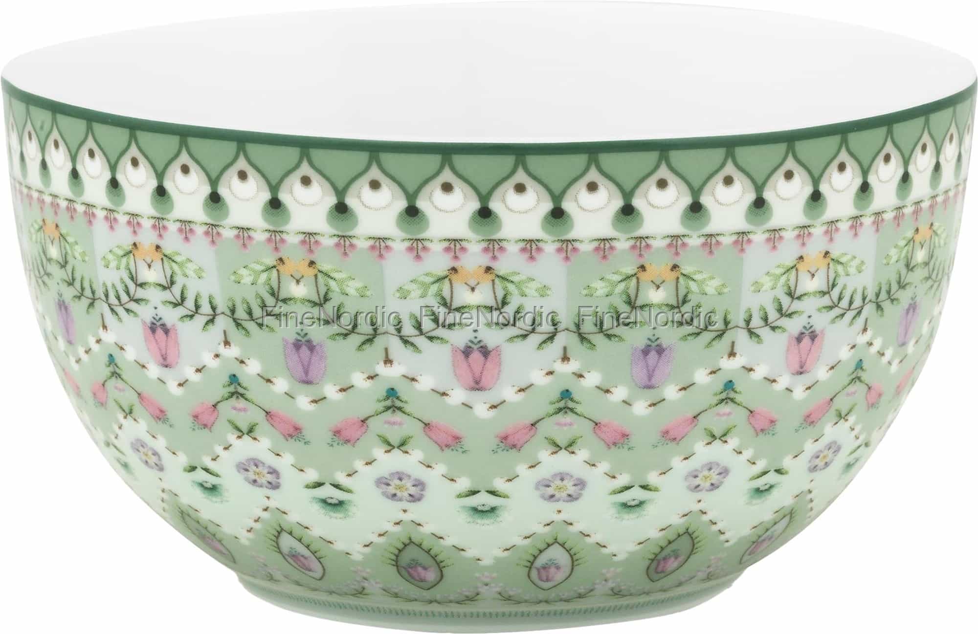 Pip Studio Bowl Lily & Lotus Moon Delight Light Green 12 cm