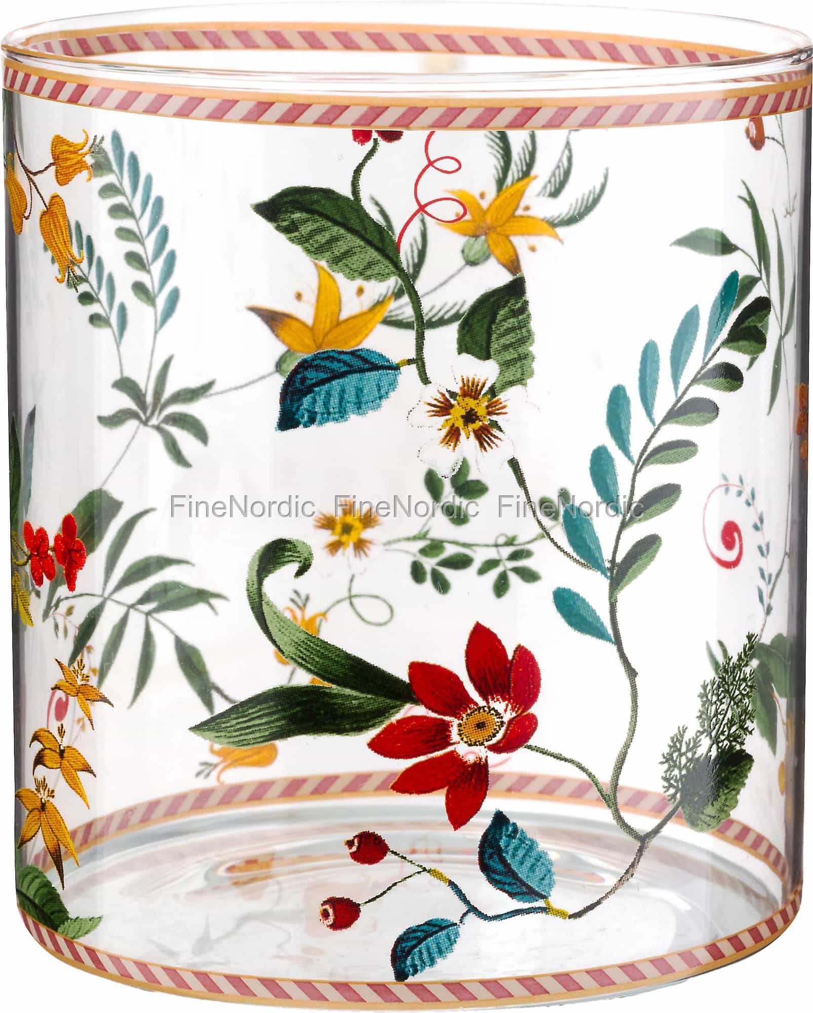 Pip Studio Water Glass Berry Blues Multicolour