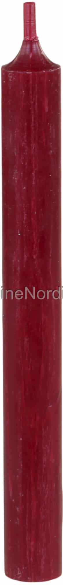 Chic Antique Dinner Candle Dark Red 18 x 2 cm 1 pc