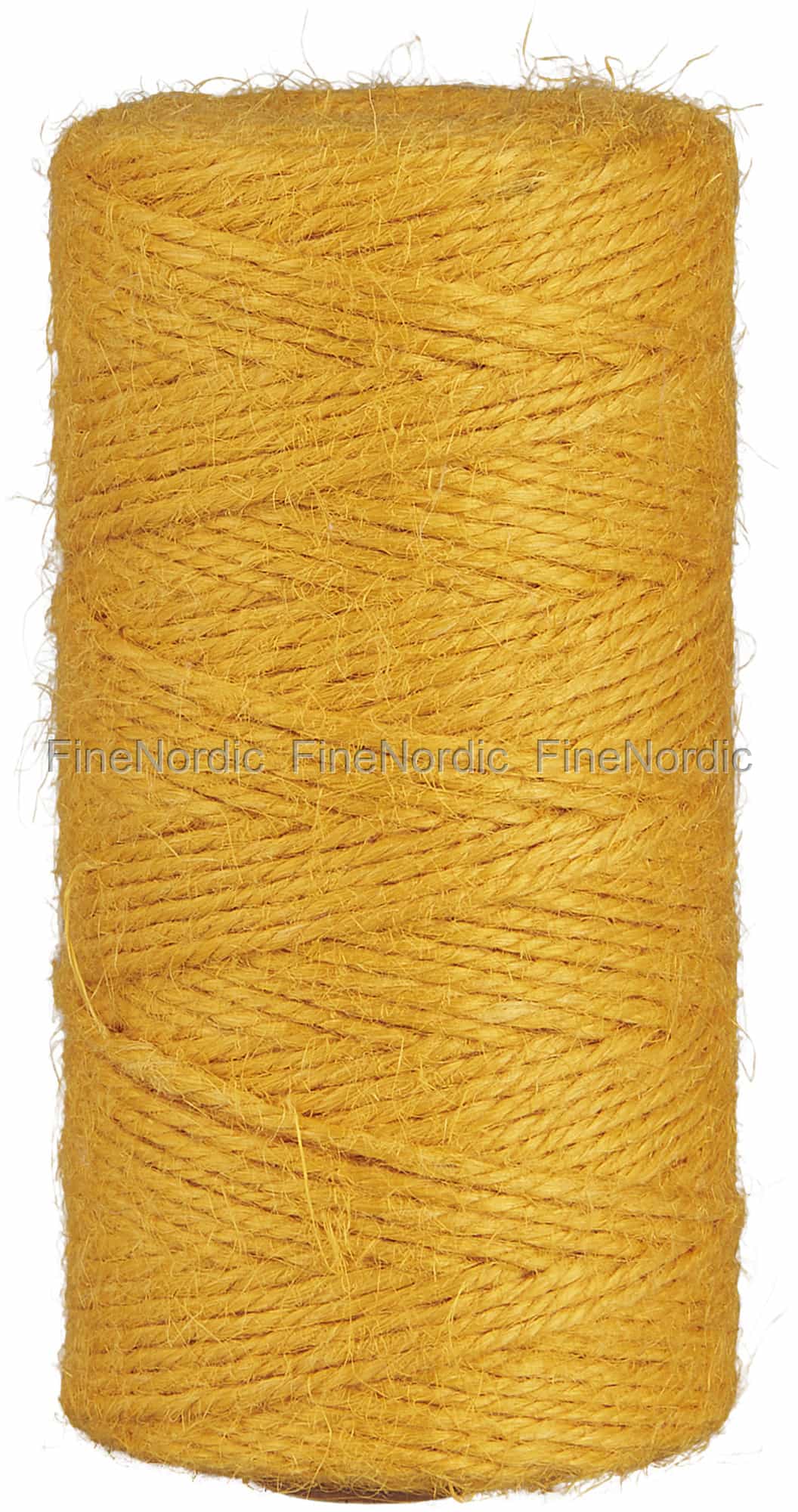 Ib Laursen Jute String Yellow 100 m