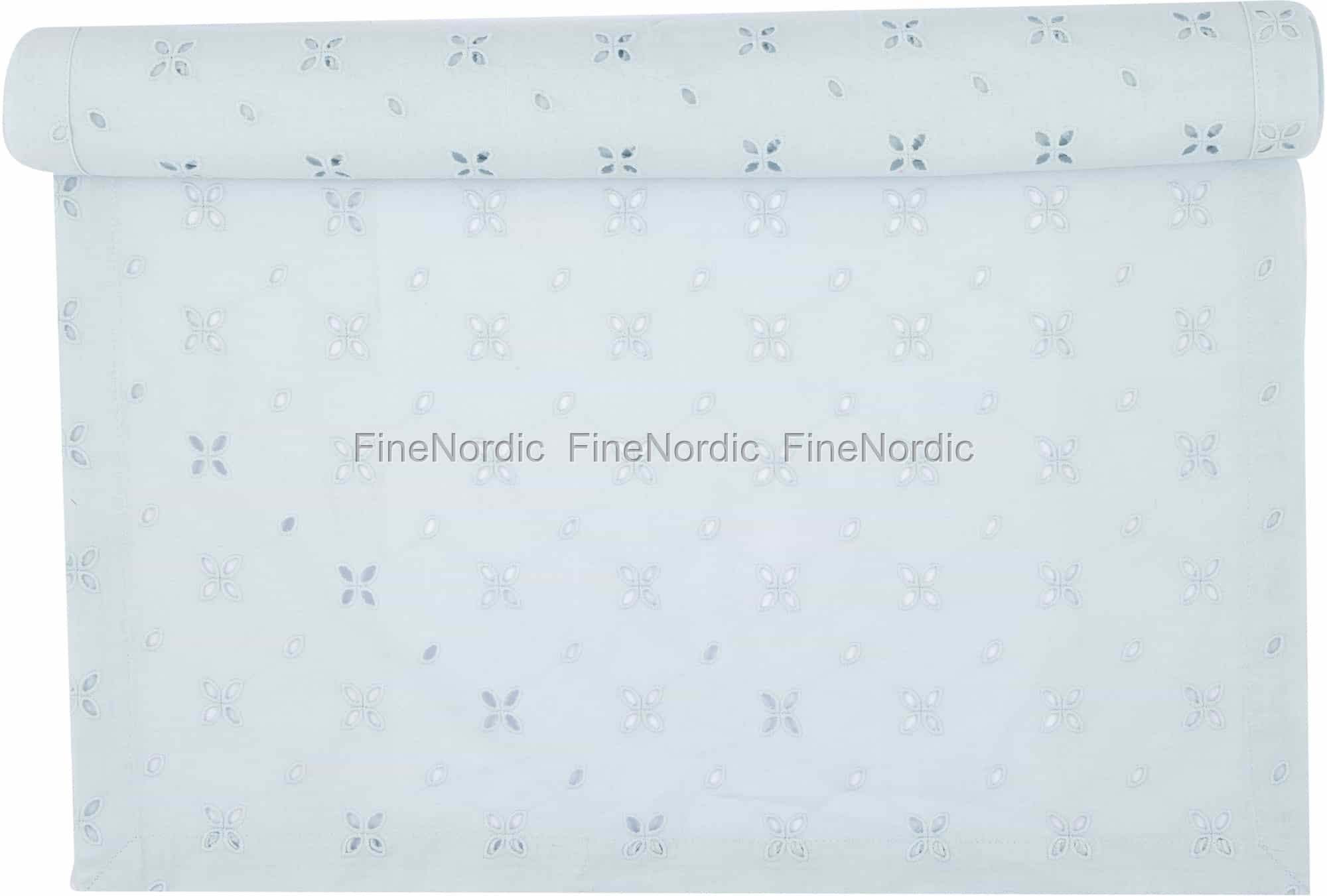 GreenGate Table Runner Lace Pale Blue 50 x 150 cm