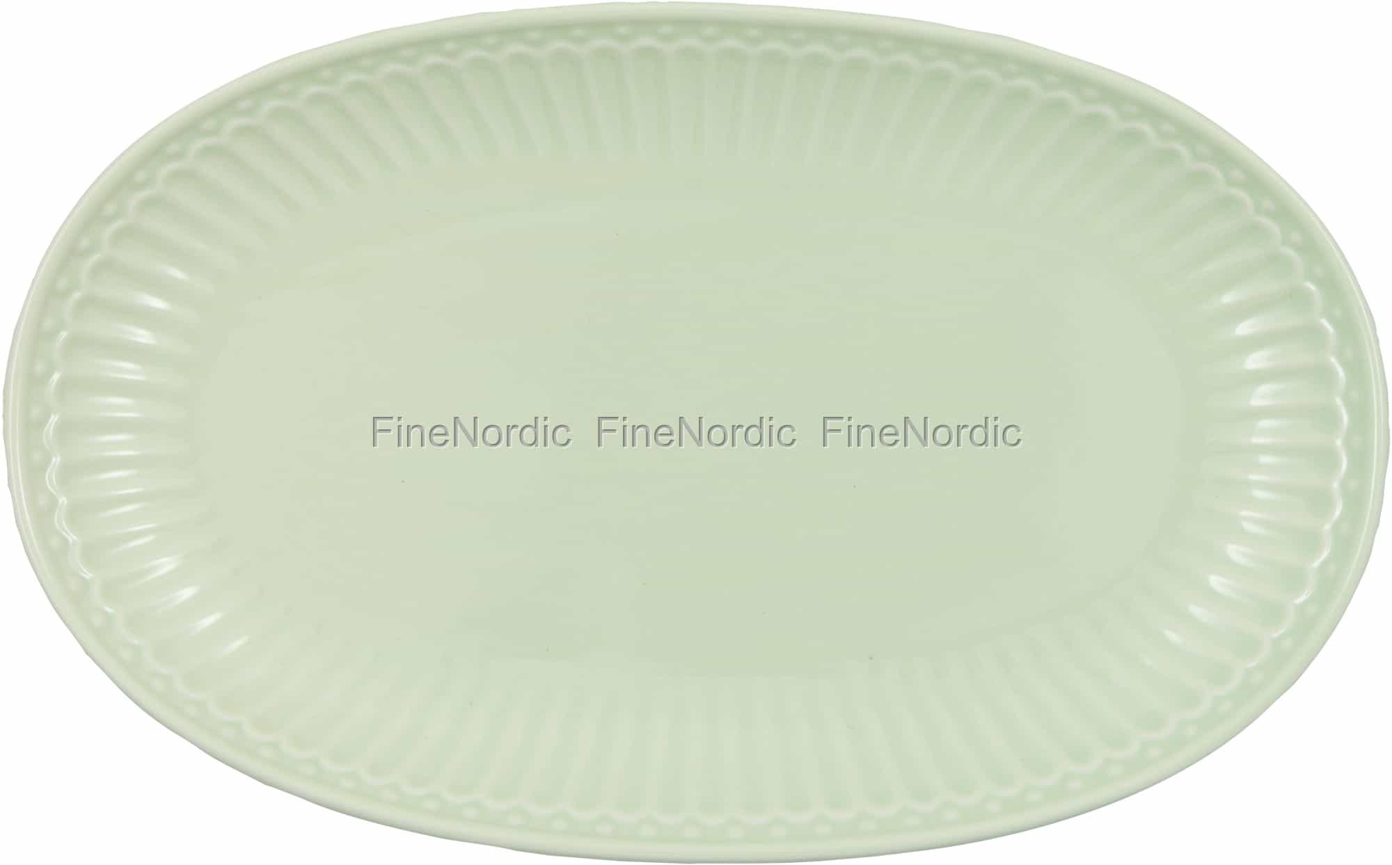 GreenGate Plate Biscuit Alice Pale Green