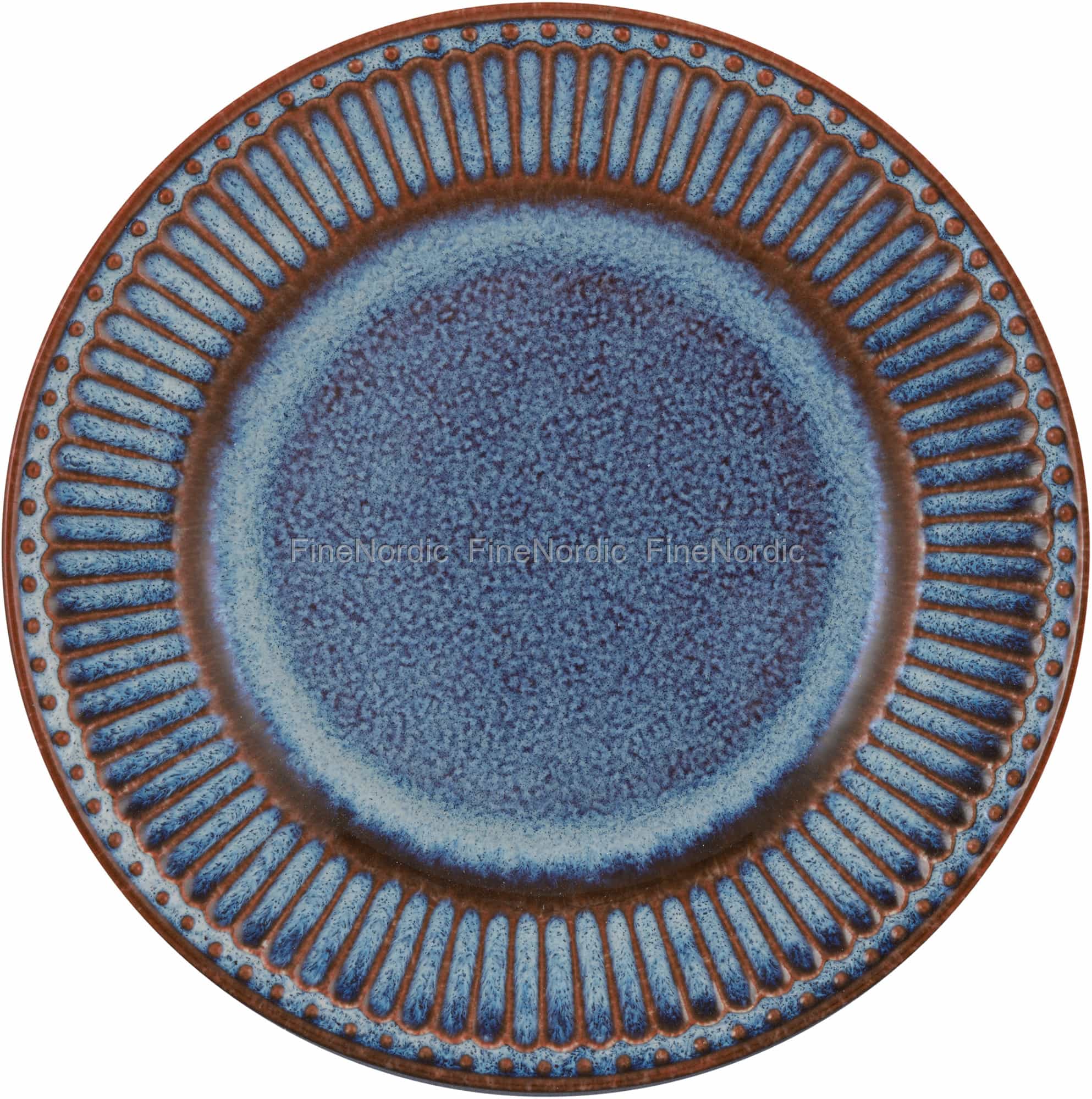 GreenGate Plate Small Alice Oyster Blue