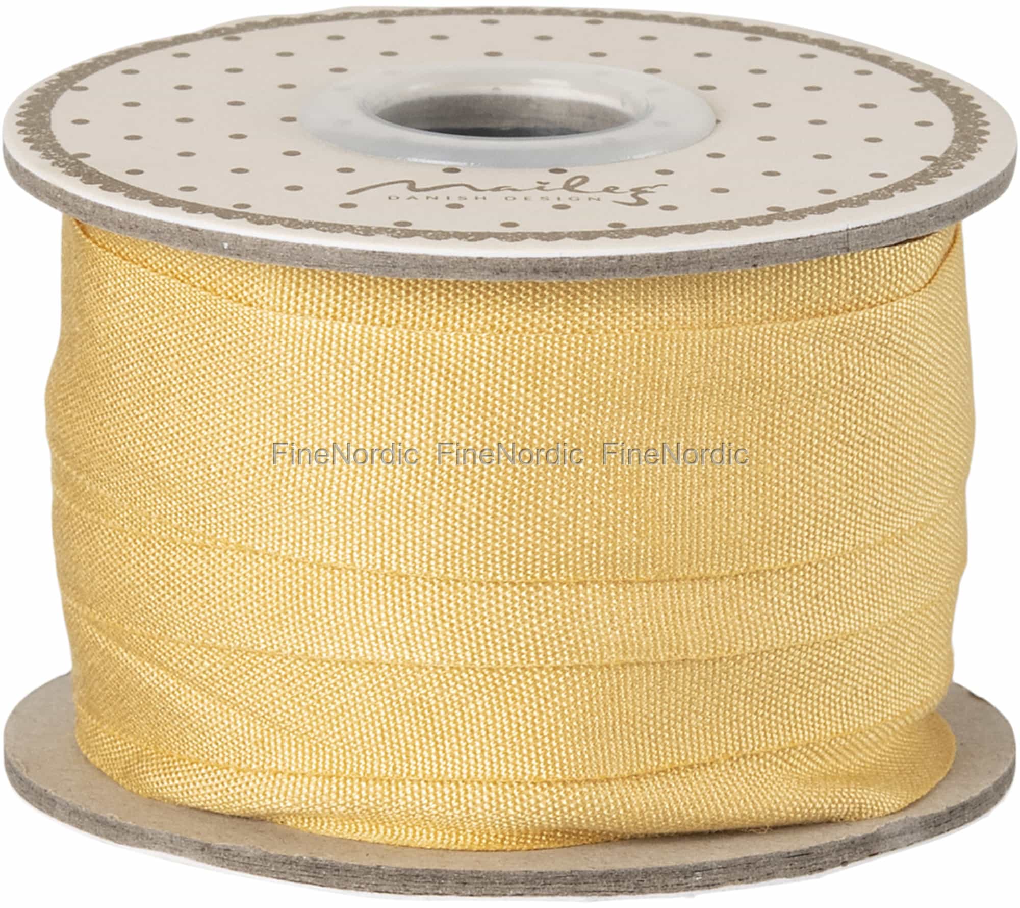 Maileg Ribbon 18 mm x 10 m - Yellow