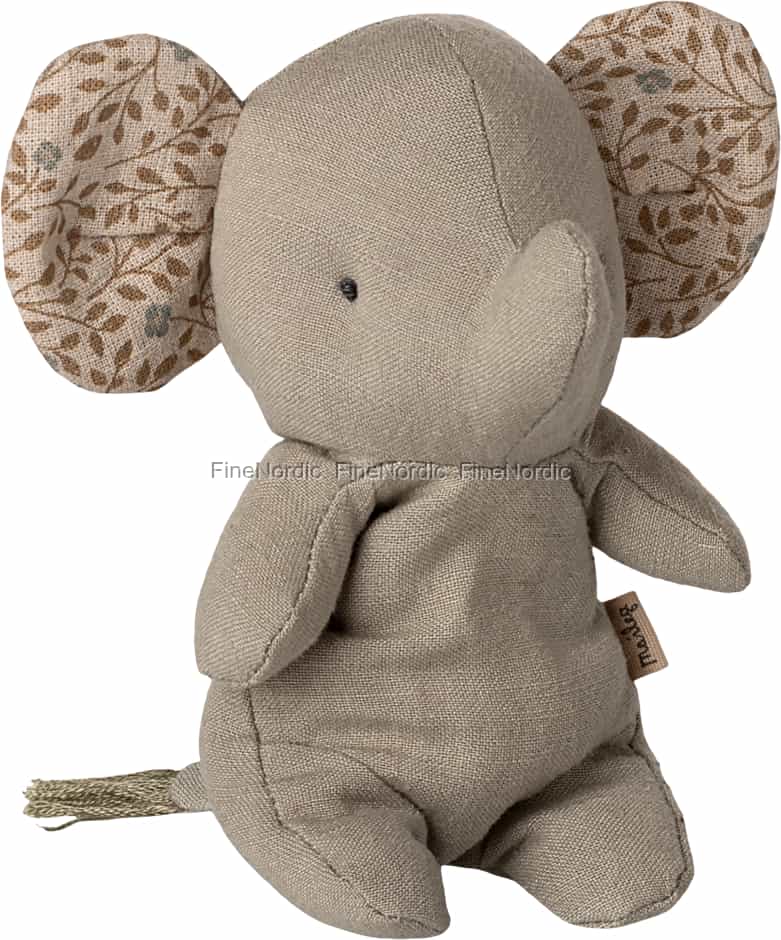 Maileg Safari Friends Elephant Mini - Iron Grey